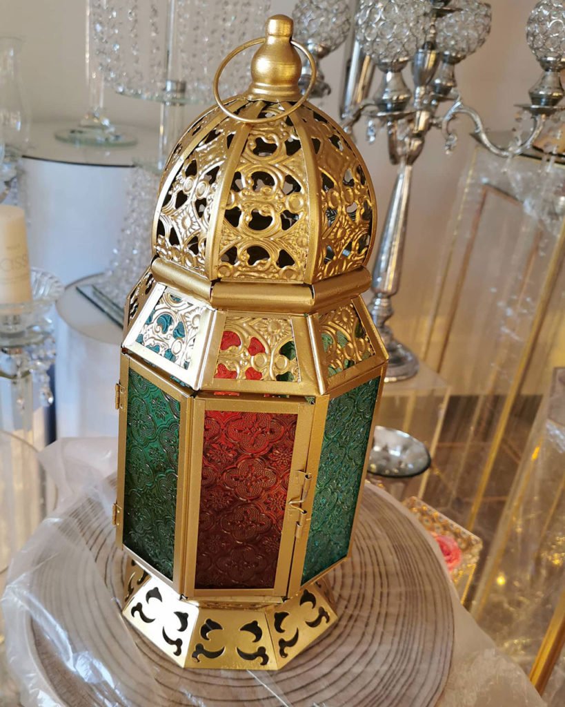 Ramadan Fanoos Lantern Table Lantern | Event Decor Supply